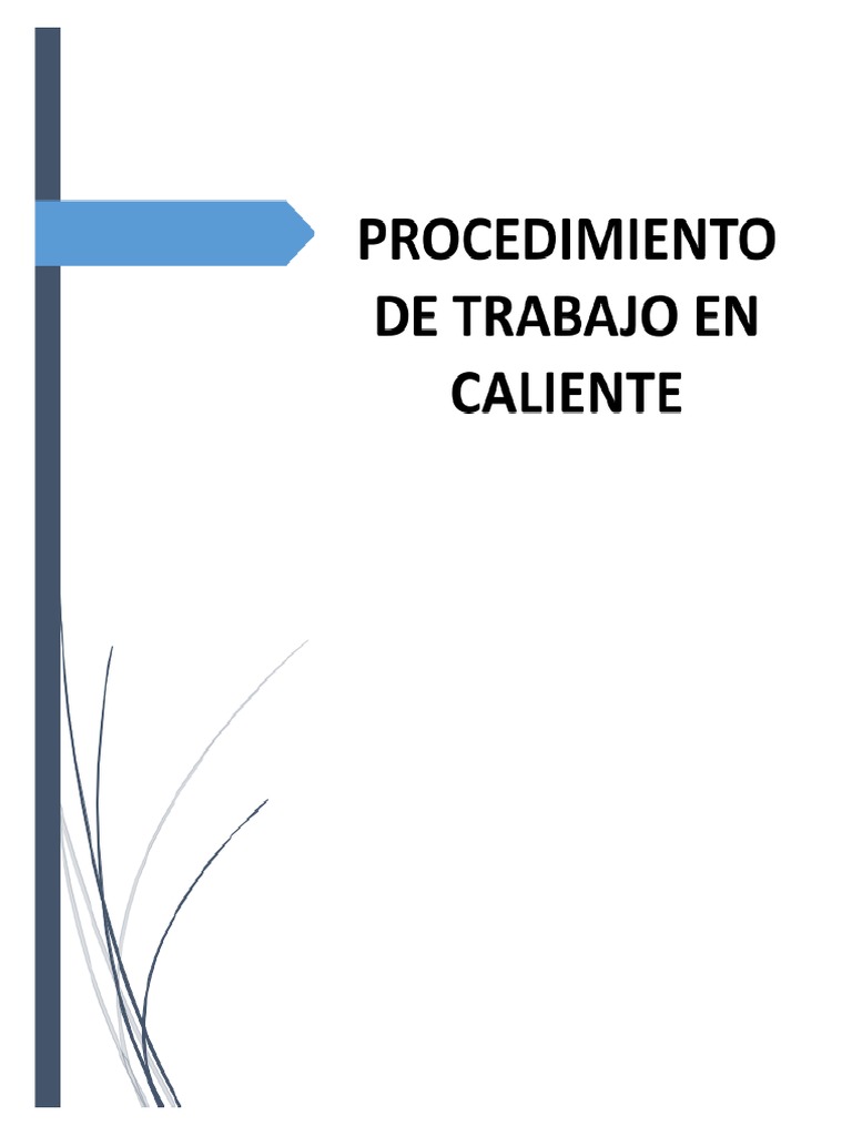 Procedimiento de Trabajos en Caliente | PDF | Soldadura | Construcción
