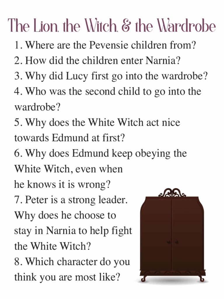 Lion The Witch and The Wardrobe | PDF