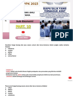 Luus Ukom Jabatan Fungsional Perencana Ahli Muda, LATIHAN SOAL | PDF