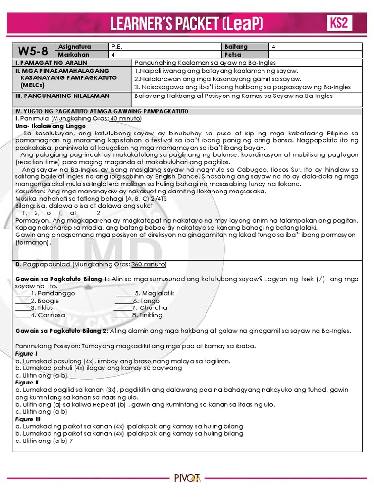 Q4 PE 4 Week5 8 | PDF