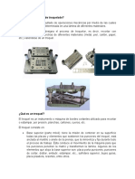 Partes de Un Troquel | PDF | Ingeniería mecánica | Materiales de ...