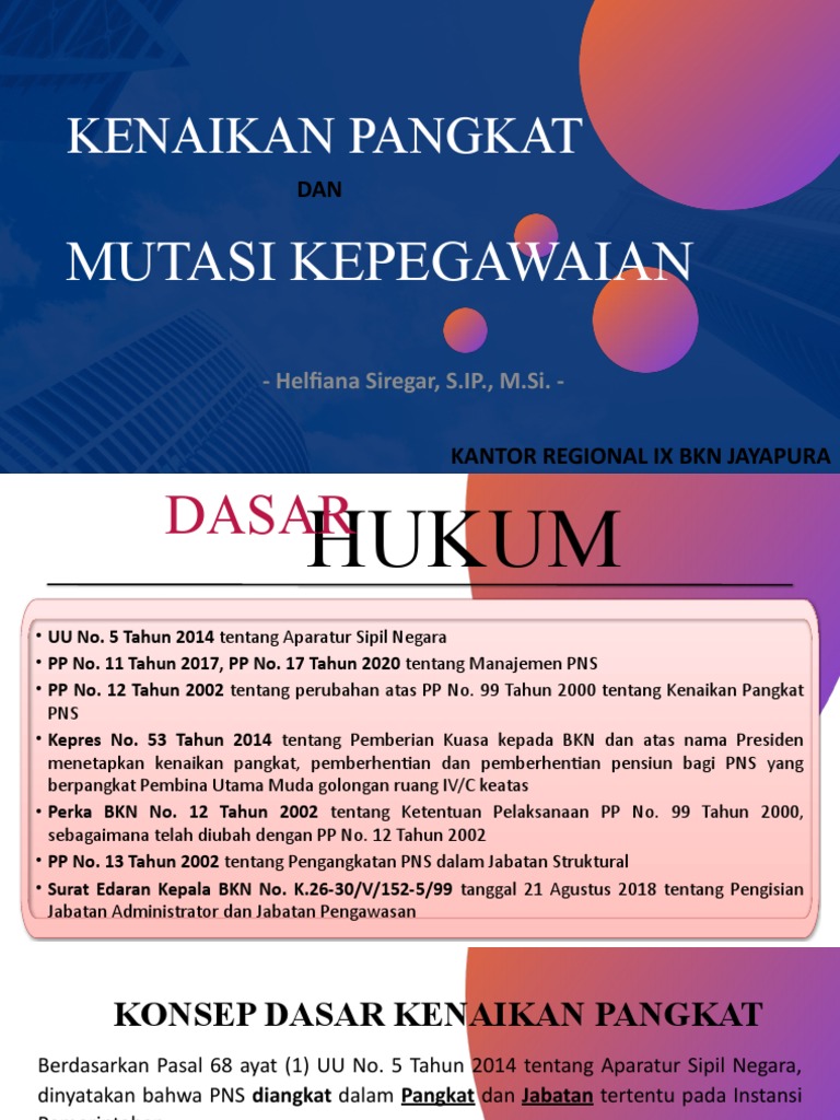 Pemaparan Mutasi | PDF