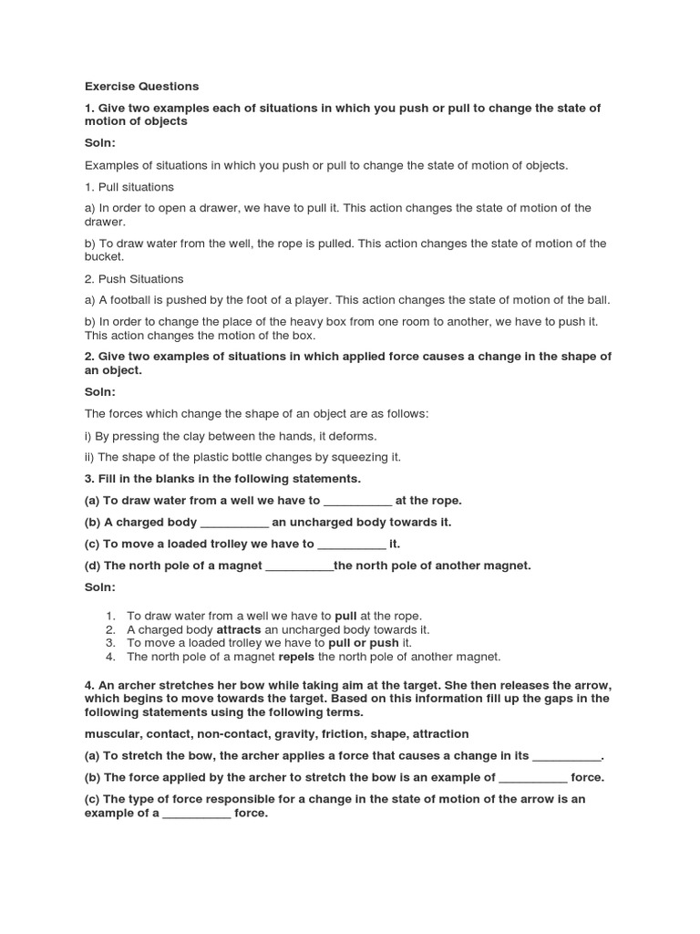 Class 8 Oxford Advantage Chapter 11 Force and Pressure | PDF | Force | Rocket