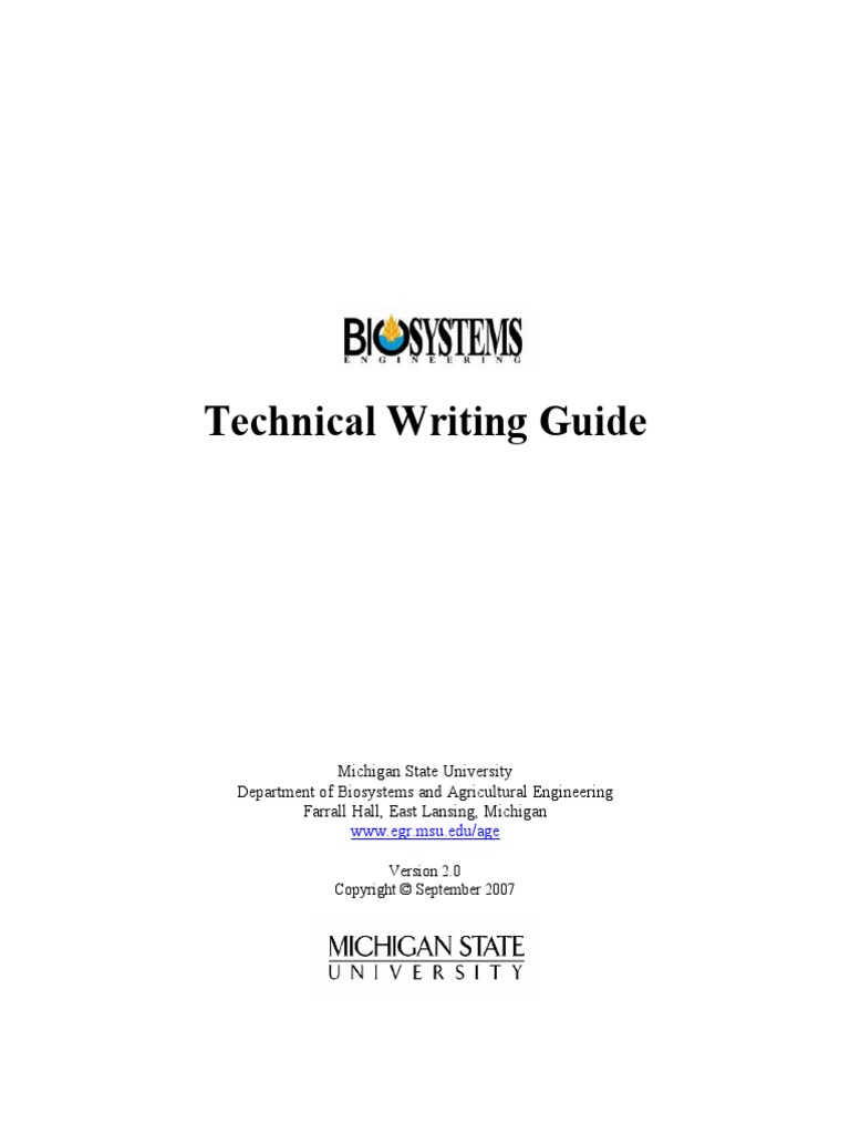 Technical Writing Examples 01 | PDF | Subject (Grammar) | Verb