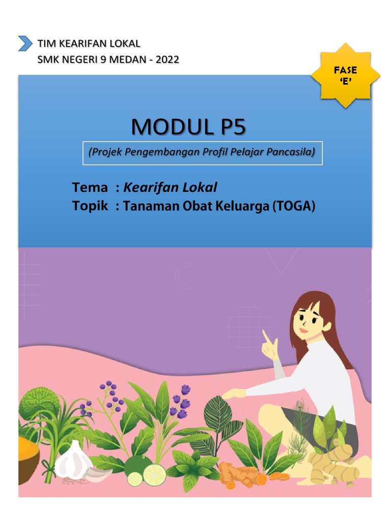 Modul 1 2 P5 Kearifan Lokal TOGA PDF | PDF
