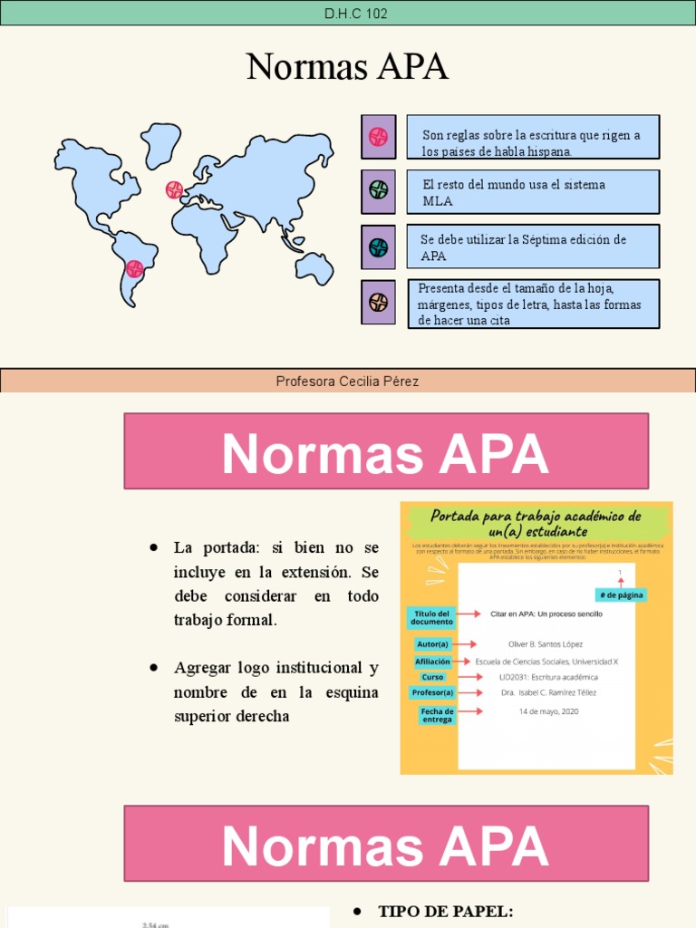 Normas APA - Citas y Parafraseo | PDF | Estilo apa
