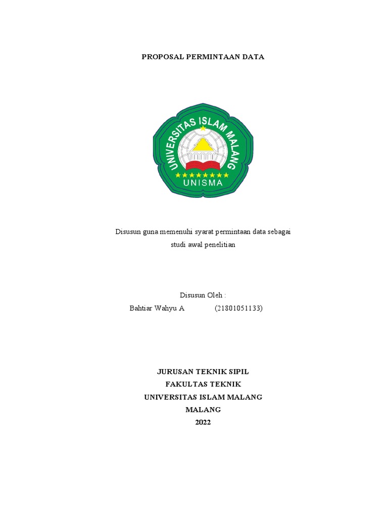 PROPOSAL PERMINTAAN DATA.docx | PDF