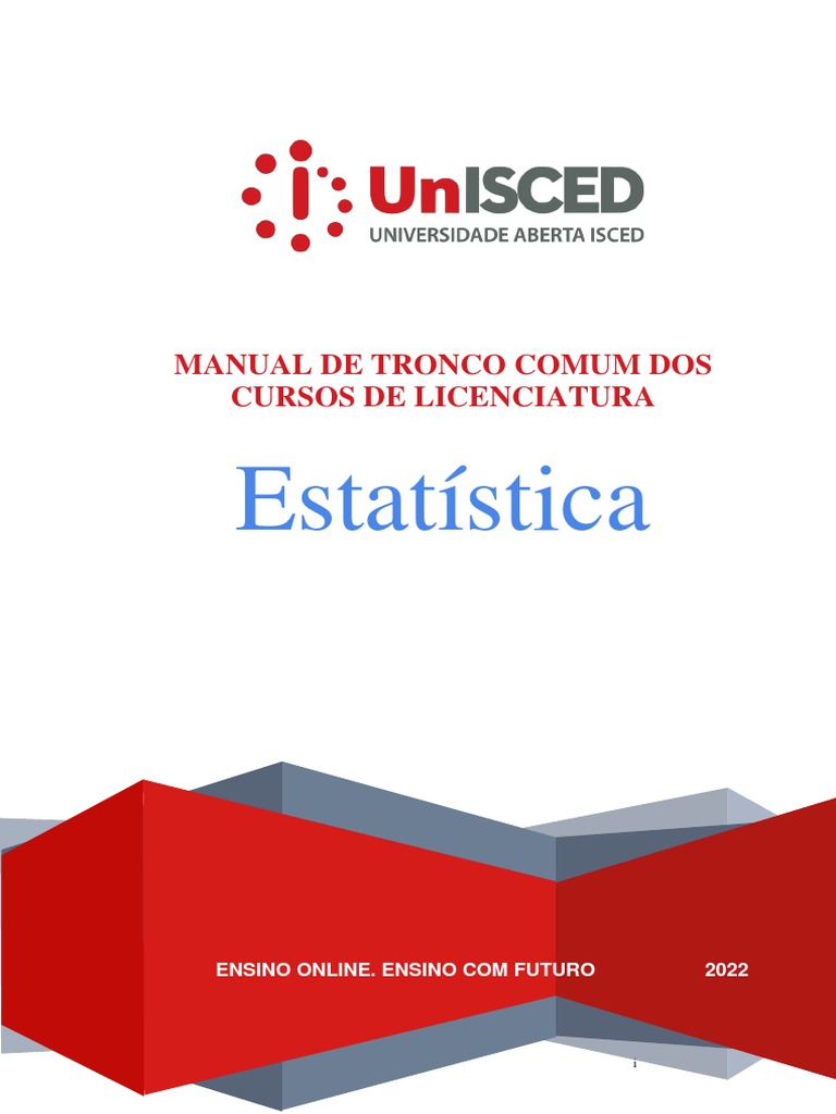 Manual de Estatística Aplicada | PDF | Estatísticas | Science