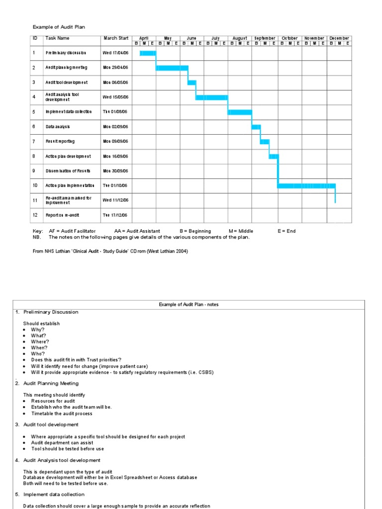 Audit Plan Template | PDF | Audit | Computing
