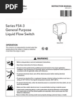 Flow Switch Installation Guide | PDF