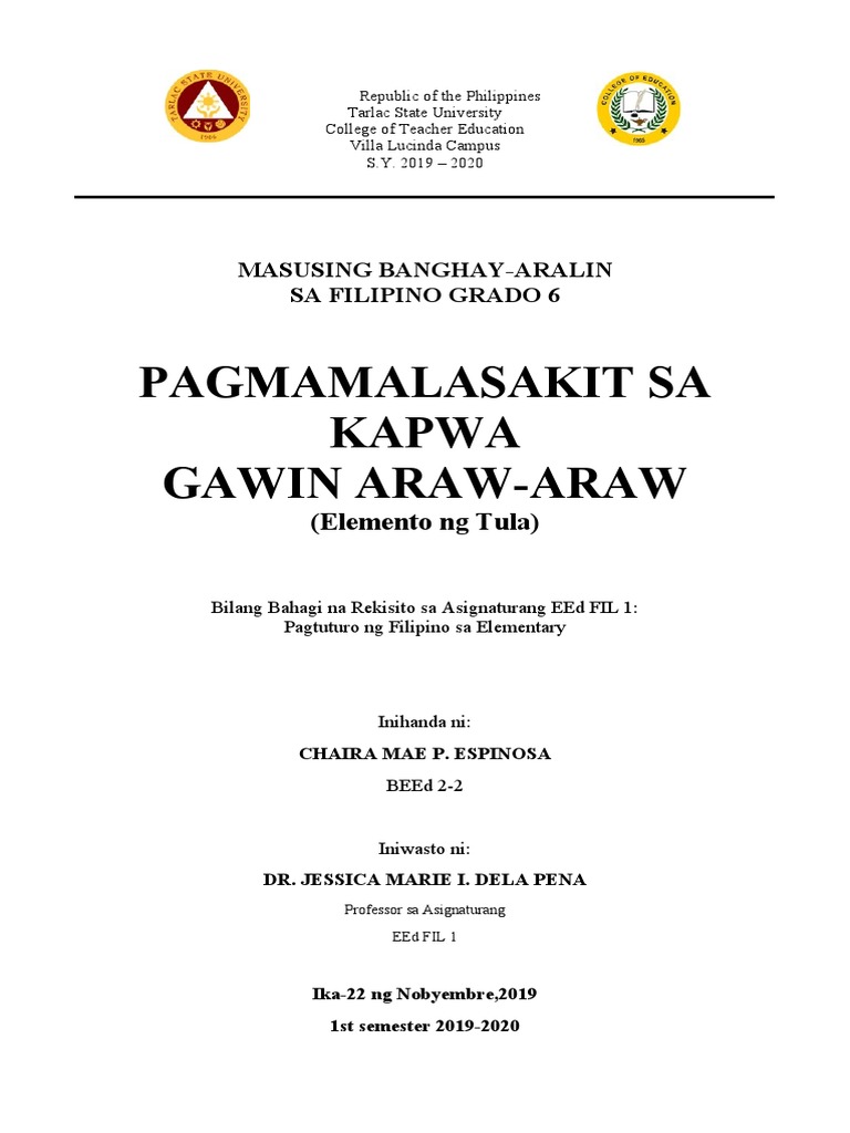 LP - Final in FIL | PDF