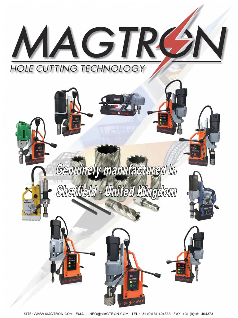 MAGTRON Esite PDF | PDF | Drill | Mechanical Engineering