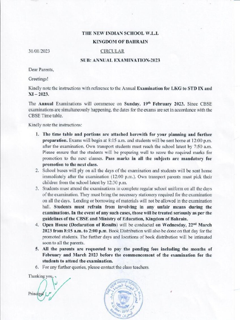 Circular-31 01 2023 PDF | PDF