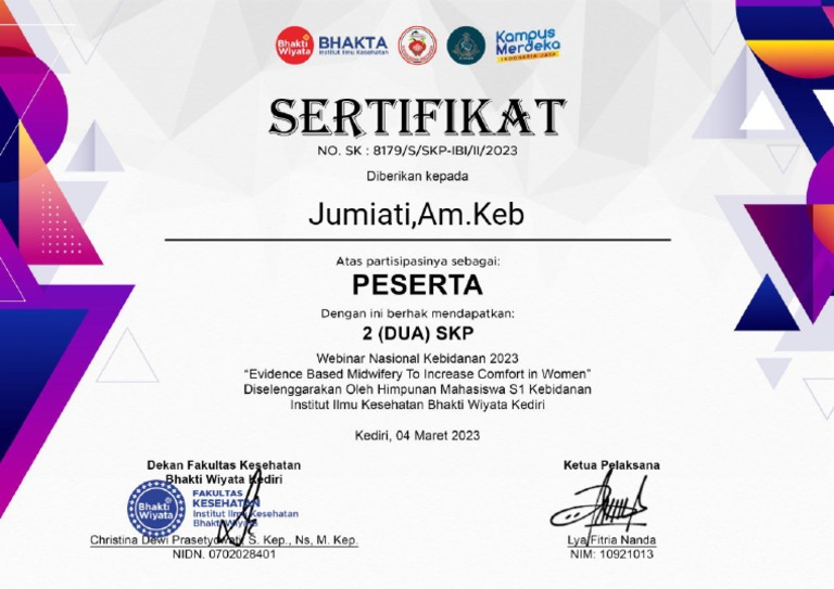 Jumiati, Am Keb-1 PDF | PDF