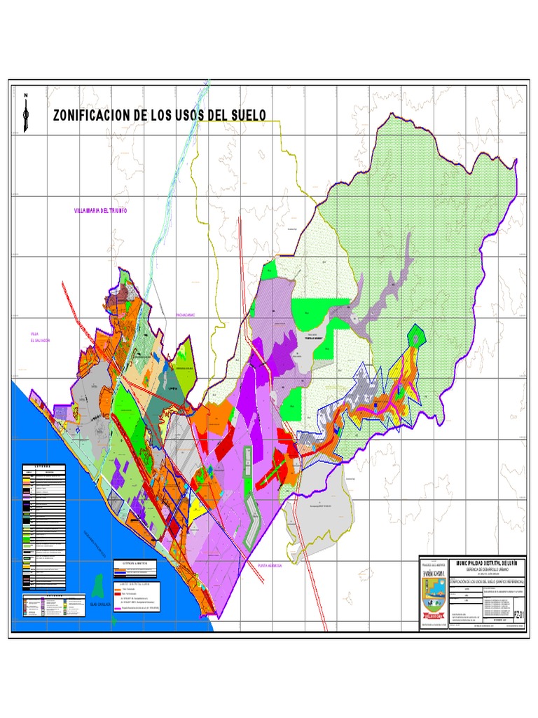 Zonificación y Uso del Suelo en Lurín | PDF