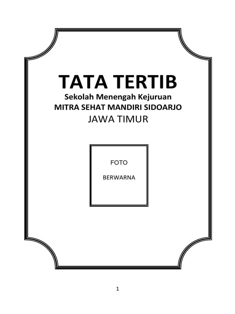 TATA TERTIB | PDF