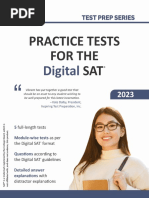 Digital SAT Math Practice Questions | PDF | Sat | Equations