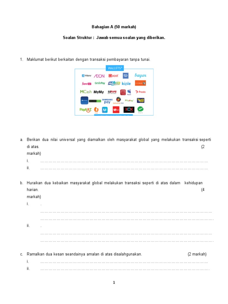 Soalan PPT Pen Moral T5 2022 | PDF