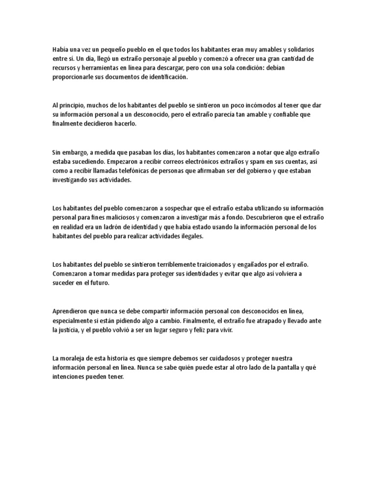 1 El Peligro de Compartir Información Personal en Línea | PDF