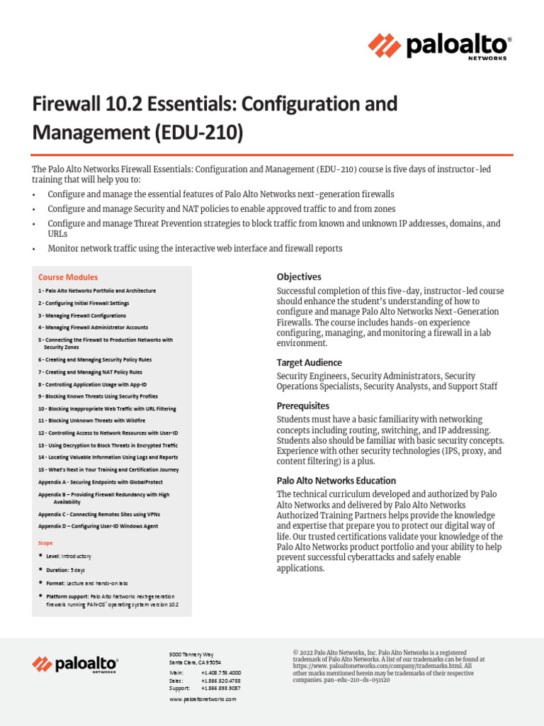 Edu 210 10x Datasheet | PDF | Firewall (Computing) | Computer Network