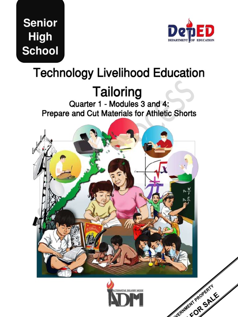 Senior TLE Tailoring Q1 - M3 and M4 For Printing | PDF | Seam (Sewing ...