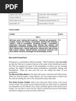 PowerPoint Assignment PDF | PDF | Microsoft Power Point | Tab (Gui)