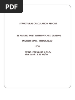 Mullion Profile Stiffener Analysis | PDF | Bending | Stress (Mechanics)