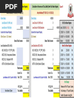 Income Tax Calculation Proforma Fy 2024 25 Ay 2025 26 | PDF | Taxation | Taxes