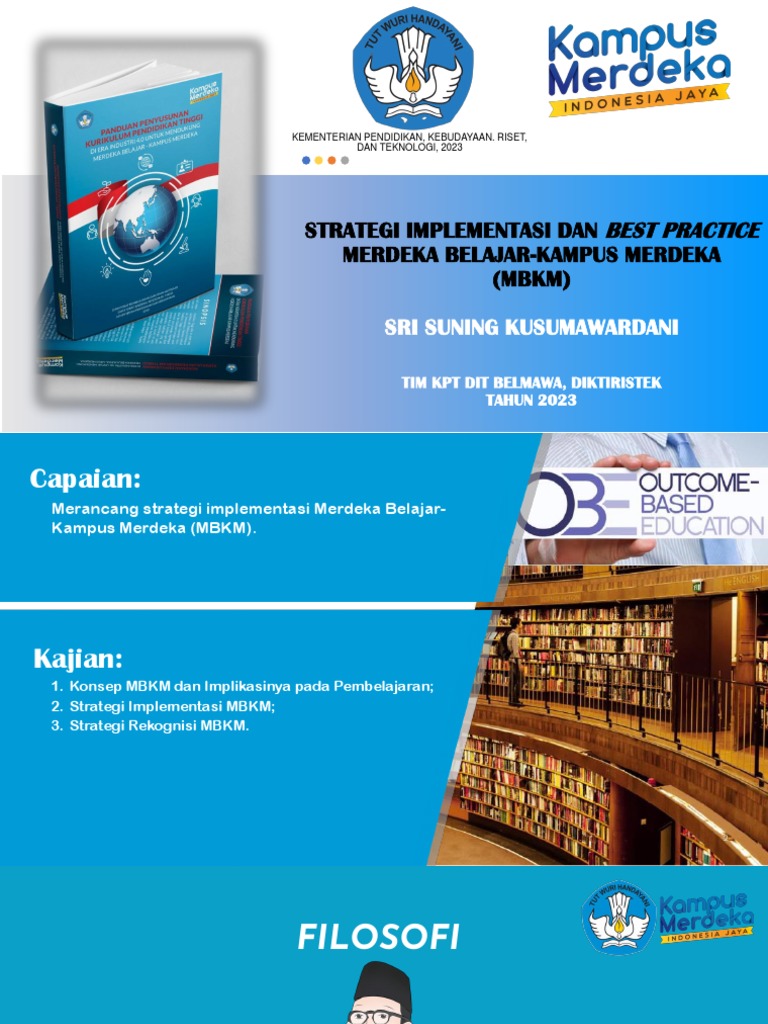 Strategi Implementasi MBKM Dan Pengembangan KPT-2023-Maret | PDF