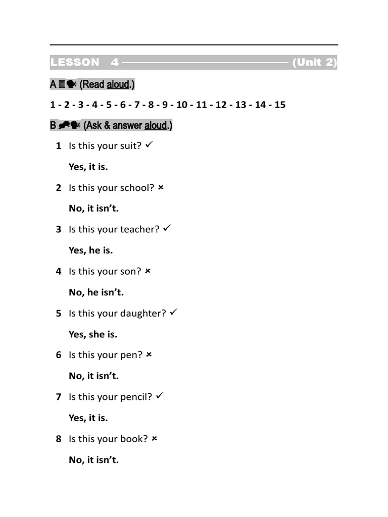 Lesson 4 | PDF | Clothing | Fashion