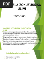 Grade 6 Isizulu Comprehension | PDF