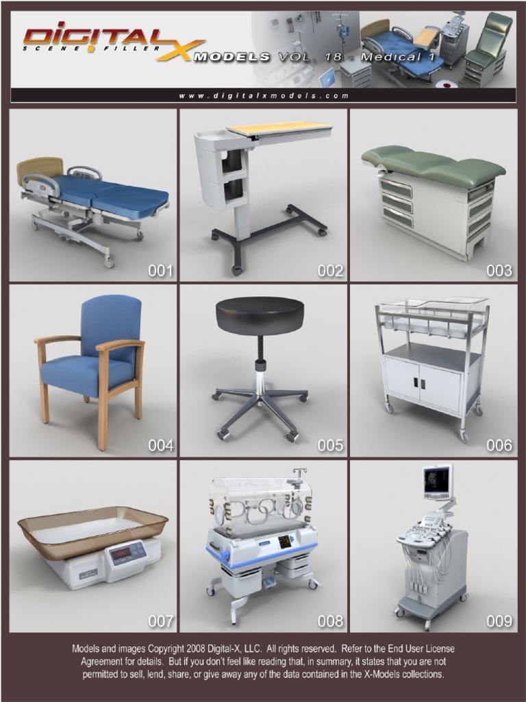 XModels Vol 018 Medical | PDF