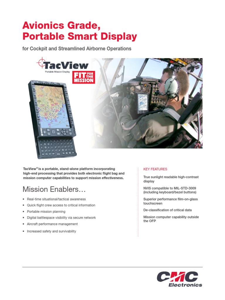 Cmc-Connectivity-Efb Tacview-19-005 | PDF | Cockpit | Lockheed C 130 ...