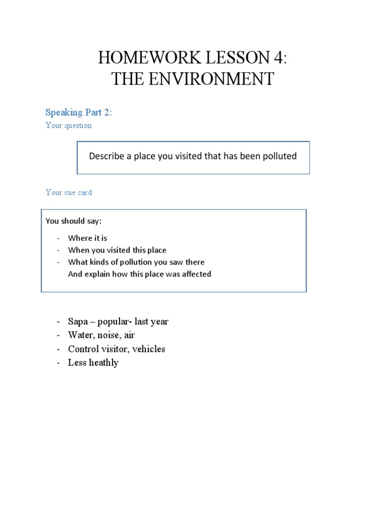 Homework Lesson 4 | PDF