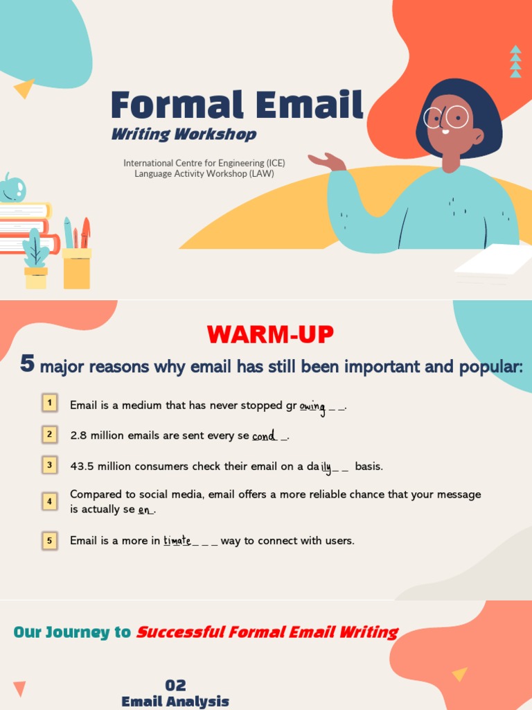 Year 6 Formal Email Writing Workshop | PDF