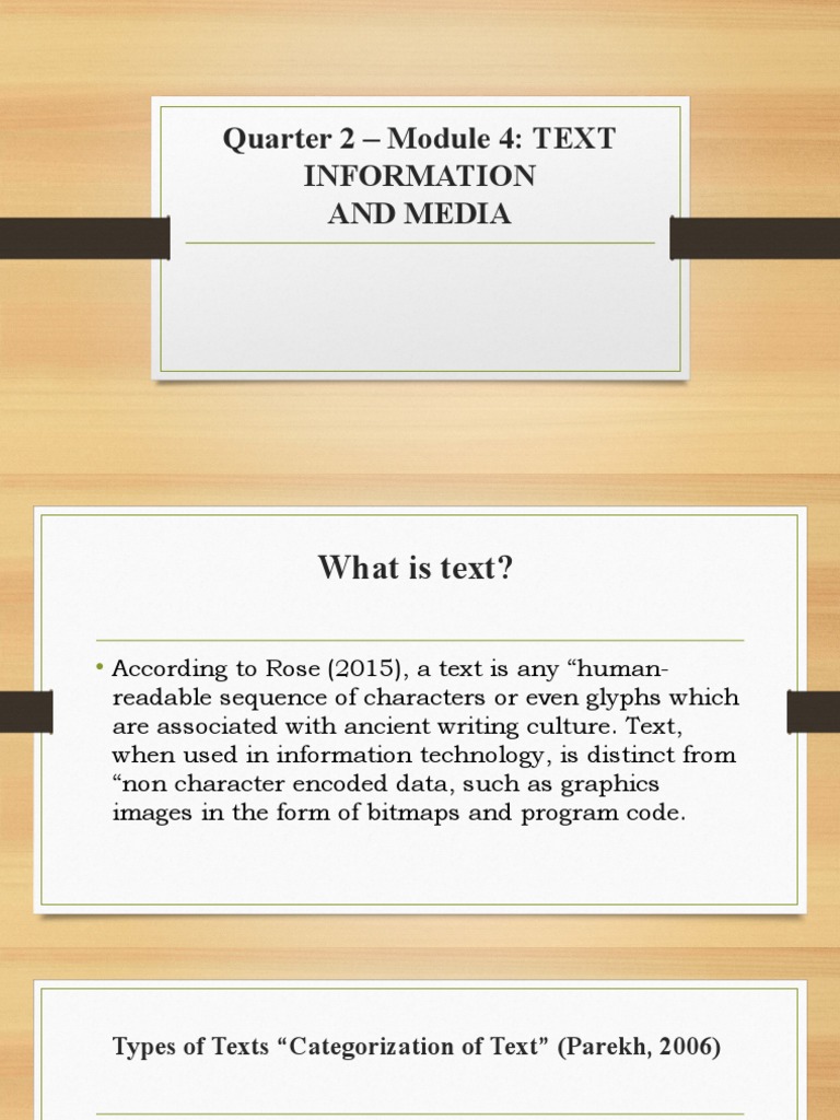 Quarter 2 - Module 4 | Download Free PDF | Typefaces | Serif