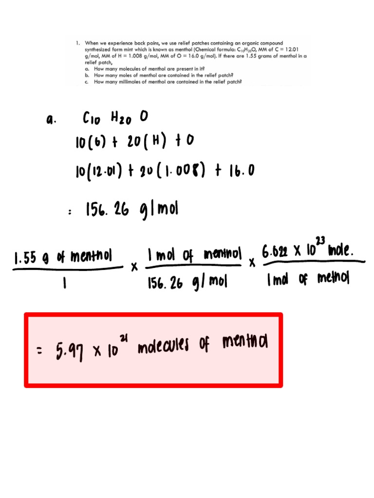 ANACHEM | PDF | Mole (Unit) | Parts Per Notation
