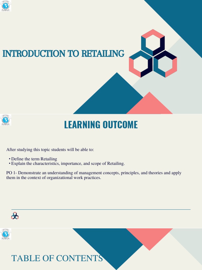 Retailing Basics for Students | PDF | Retail | Sales