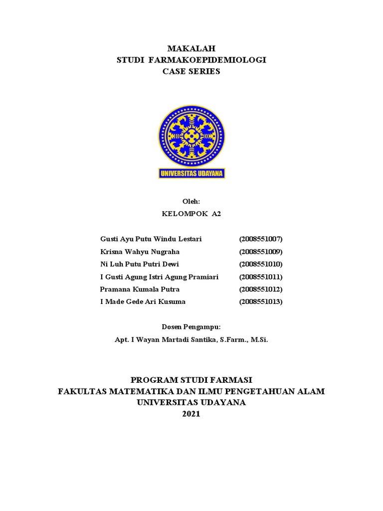 Case Series - A2 | PDF | Pengembangan Diri | Kesehatan Holistik