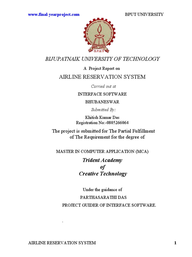 Fyp Airline Reservation | PDF | Java (Programming Language) | Model–View–Controller