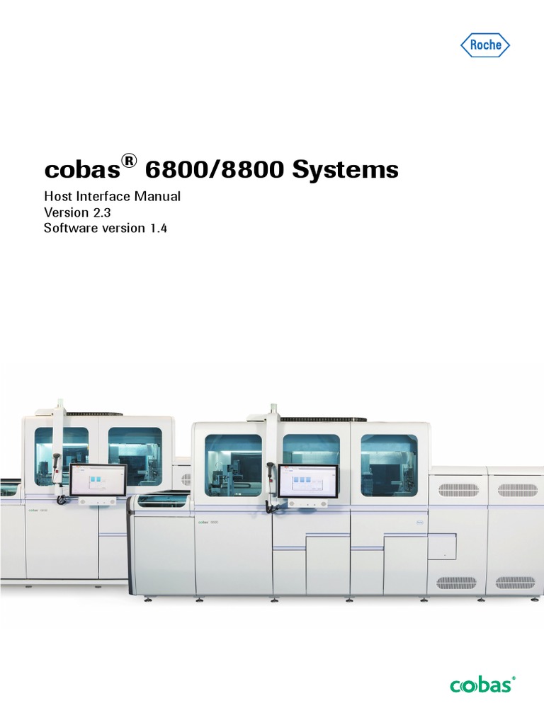 Cobas 6800 - 8800 - Host Interface Manual1 - 4 | PDF | Computing