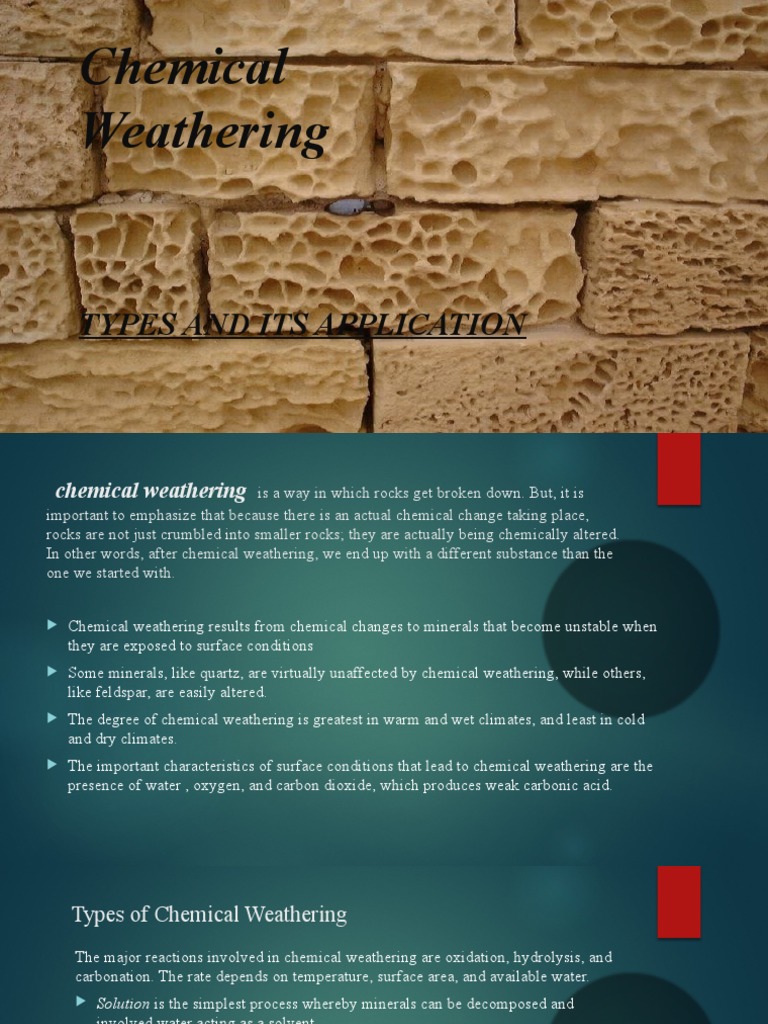 Chemical Weathering | PDF | Weathering | Minerals