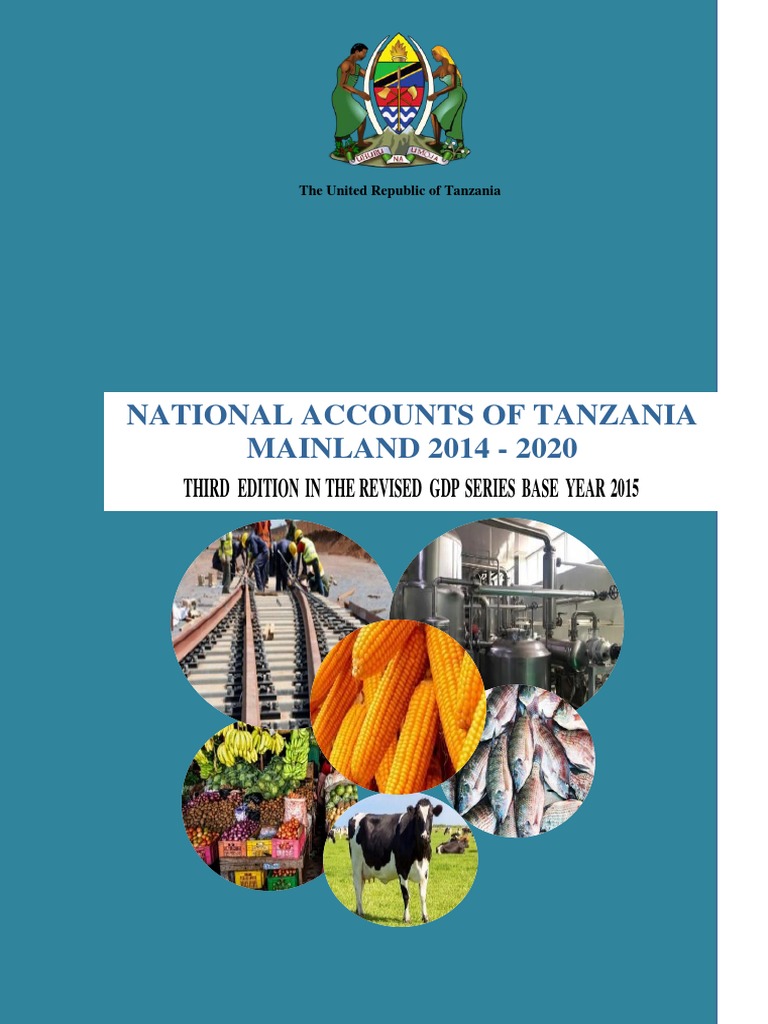 National Accounts of Mainland Tanzania 2020 PDF | PDF | Gross Domestic ...
