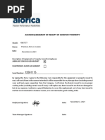 Appendix 71 Property Acknowledgement Receipt | PDF | Finance & Money ...