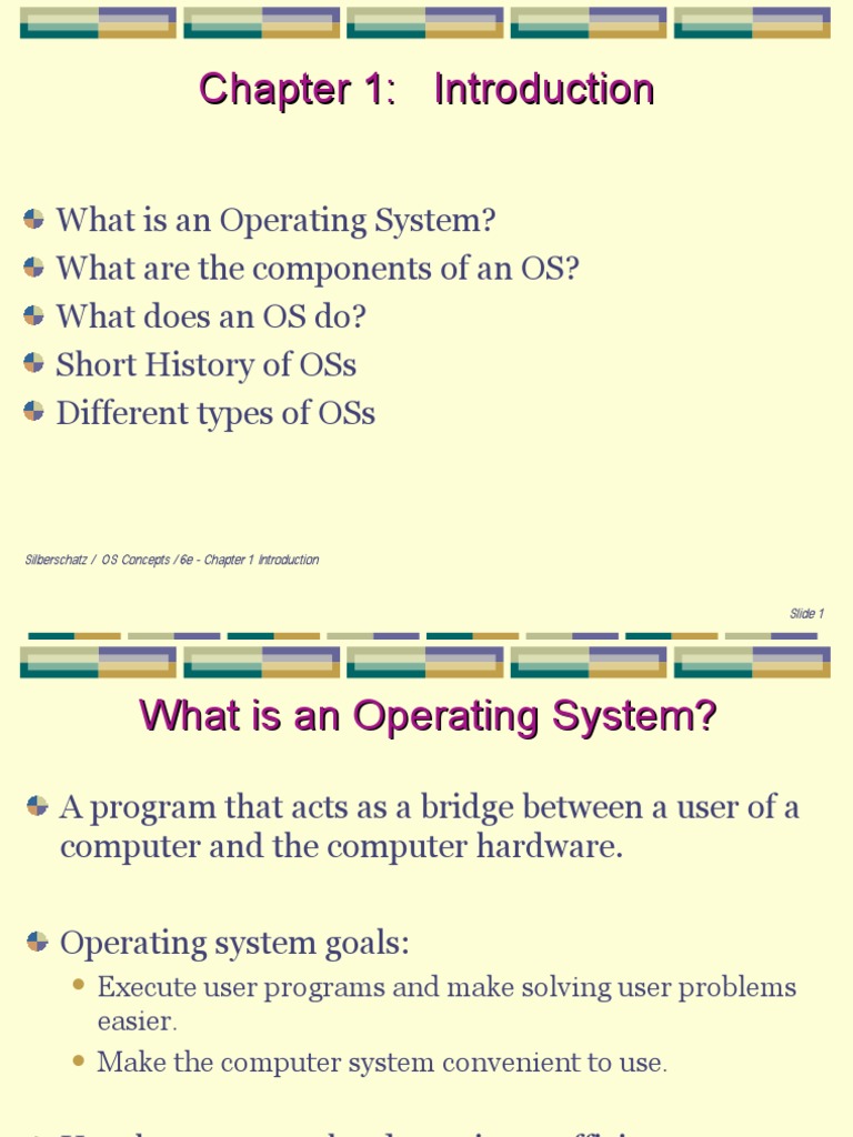 OS01 | Download Free PDF | Operating System | Process (Computing)