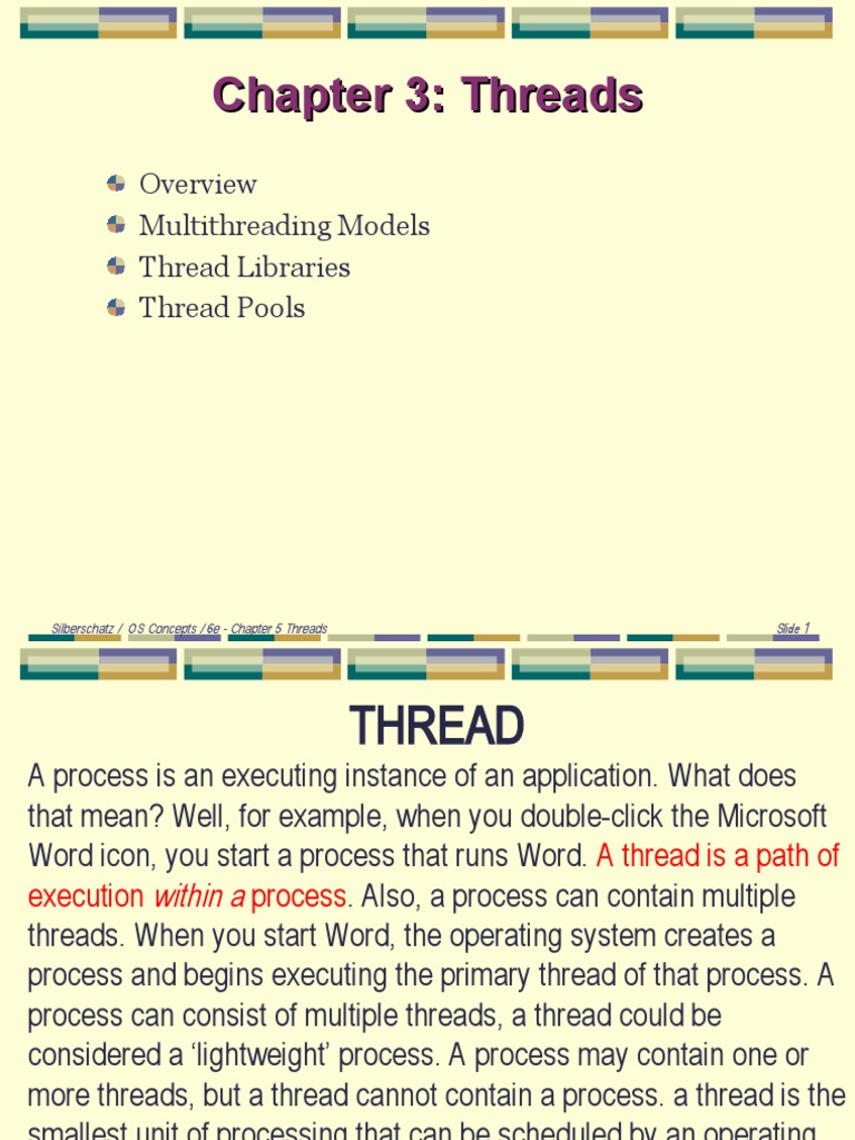 OS03 | Download Free PDF | Thread (Computing) | Process (Computing)