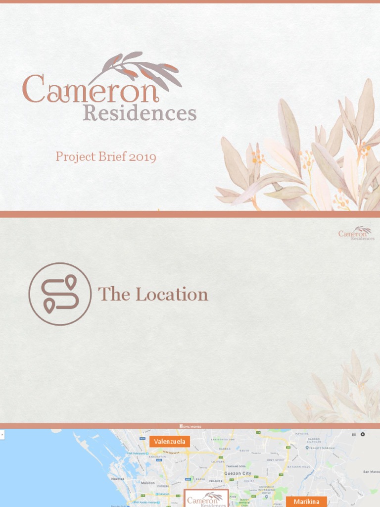 Cameron Residences Project Overview | PDF | Door | Building Technology
