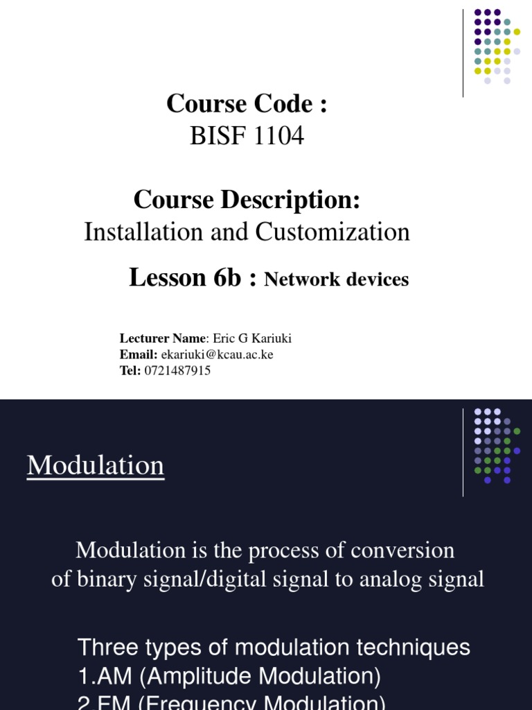 Topic 6b Network Devices PDF | PDF | Computer Network | Ethernet