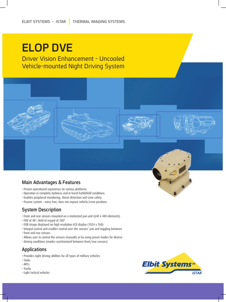 Driver Vision Enhanced System | PDF | Sensor | Imaging