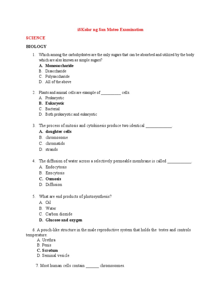 Science Questions | PDF | Volcano | Electron